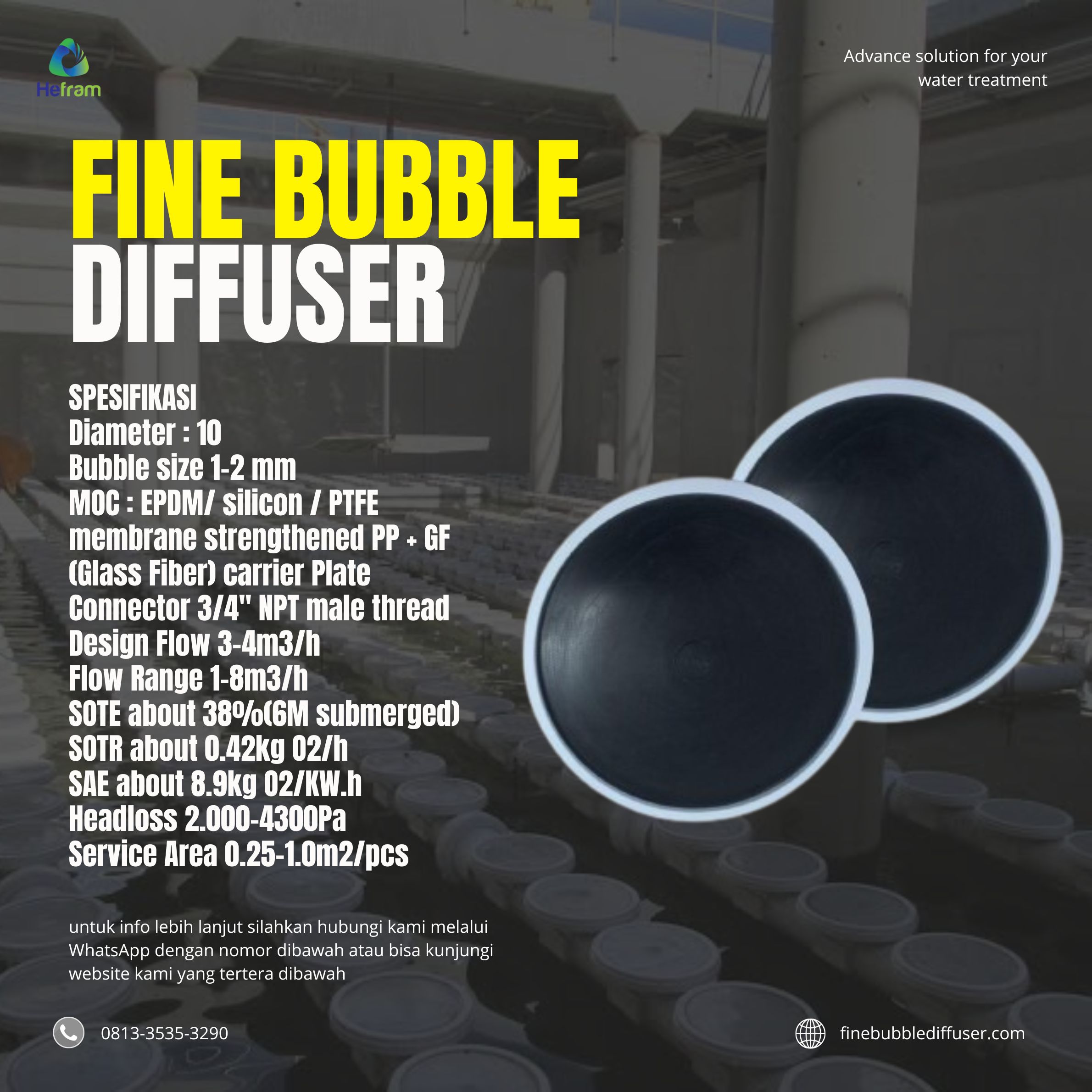Fine Bubble Air Diffuser